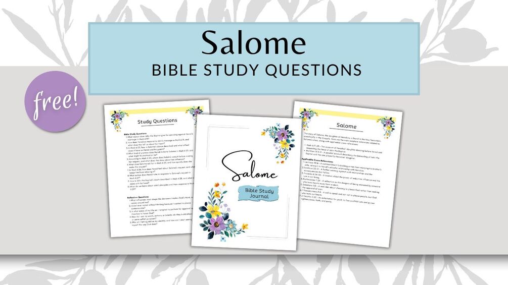 FREE! Salome Study Questions