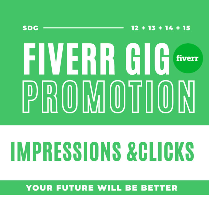Teach you how to promote fiverr services
