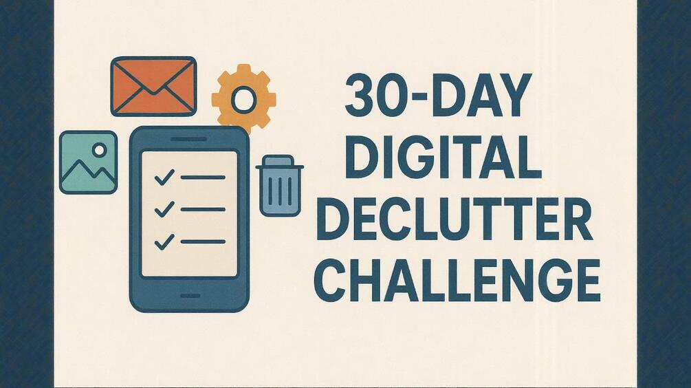 30-Day Digital Declutter Challenge | e-book