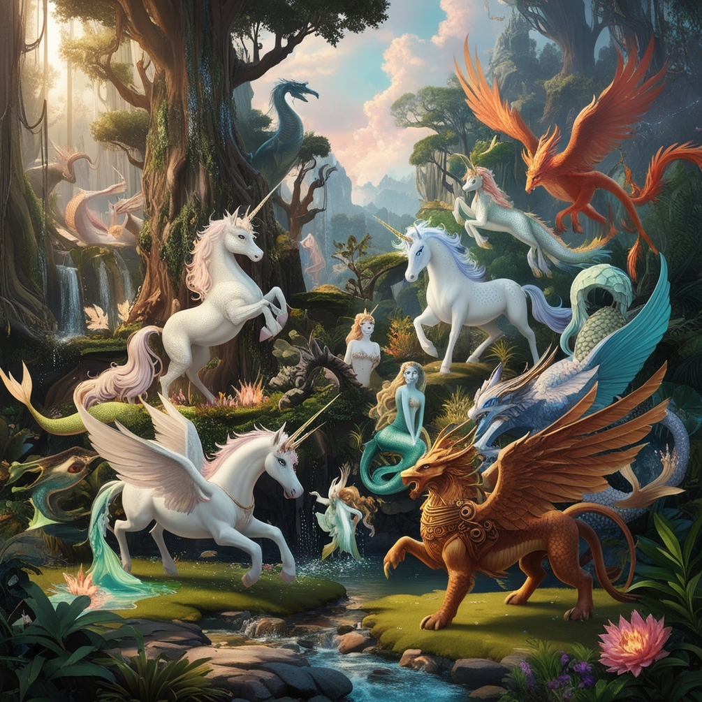 🌟 Unleash Your Imagination with Fantacy Creatures! 🦄🐉🧜‍♂️ #Fantacy # ...