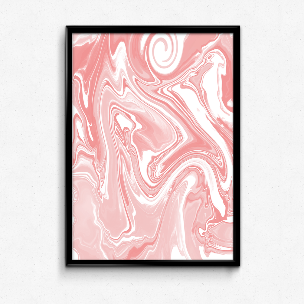 Marble Style No 04 - High-Resolution Printable Poster Print
