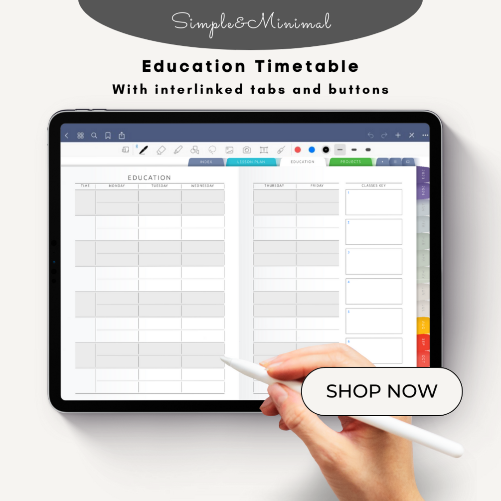Teacher Digital Planner