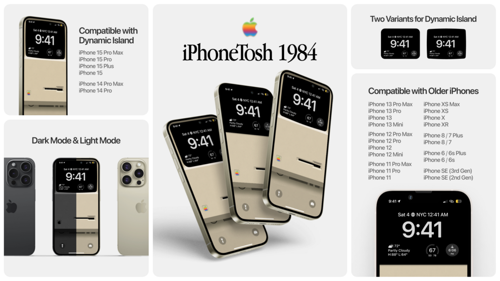 iPhoneTosh 1984 - iPhone Wallpaper Collection