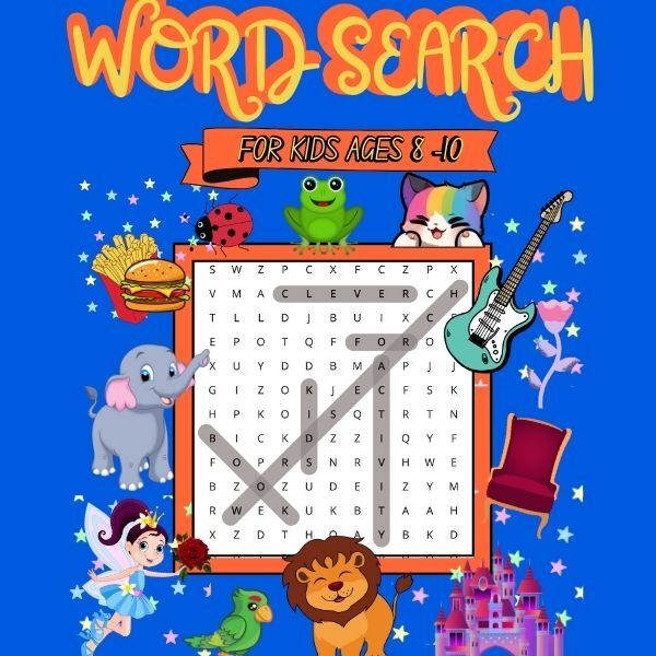 Word Search for Kids Ages 8-10