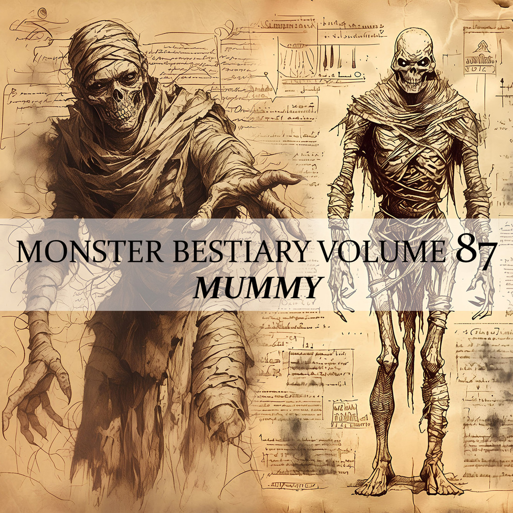 8 Page Monster Bestiary Chapter 87, Monster Encyclopedia Vol 87, 8 JPG ...