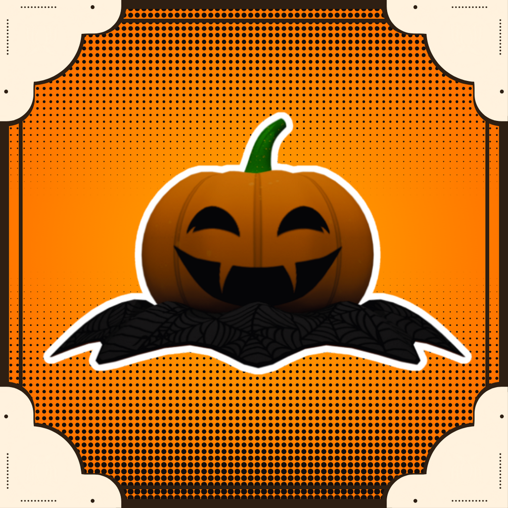Spooky Pumpkin Halloween Hat