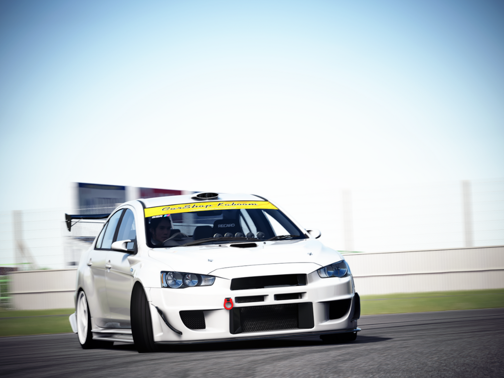 Mitsubishi Lancer Evolution X Sunline Racing Drift mod for Assetto Corsa