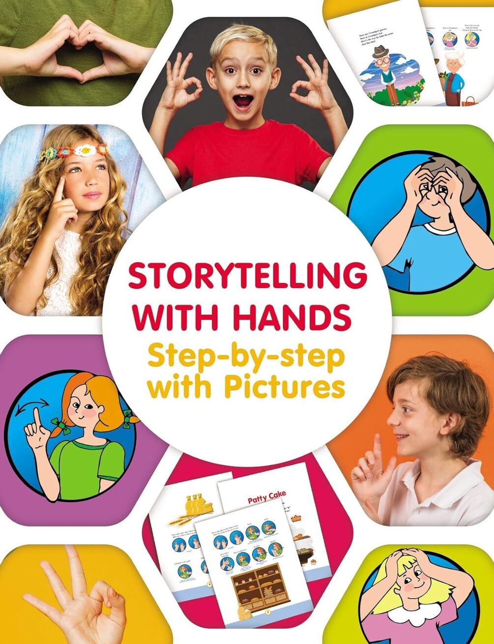 Storytelling with Hands. Step-by-step with Pictures