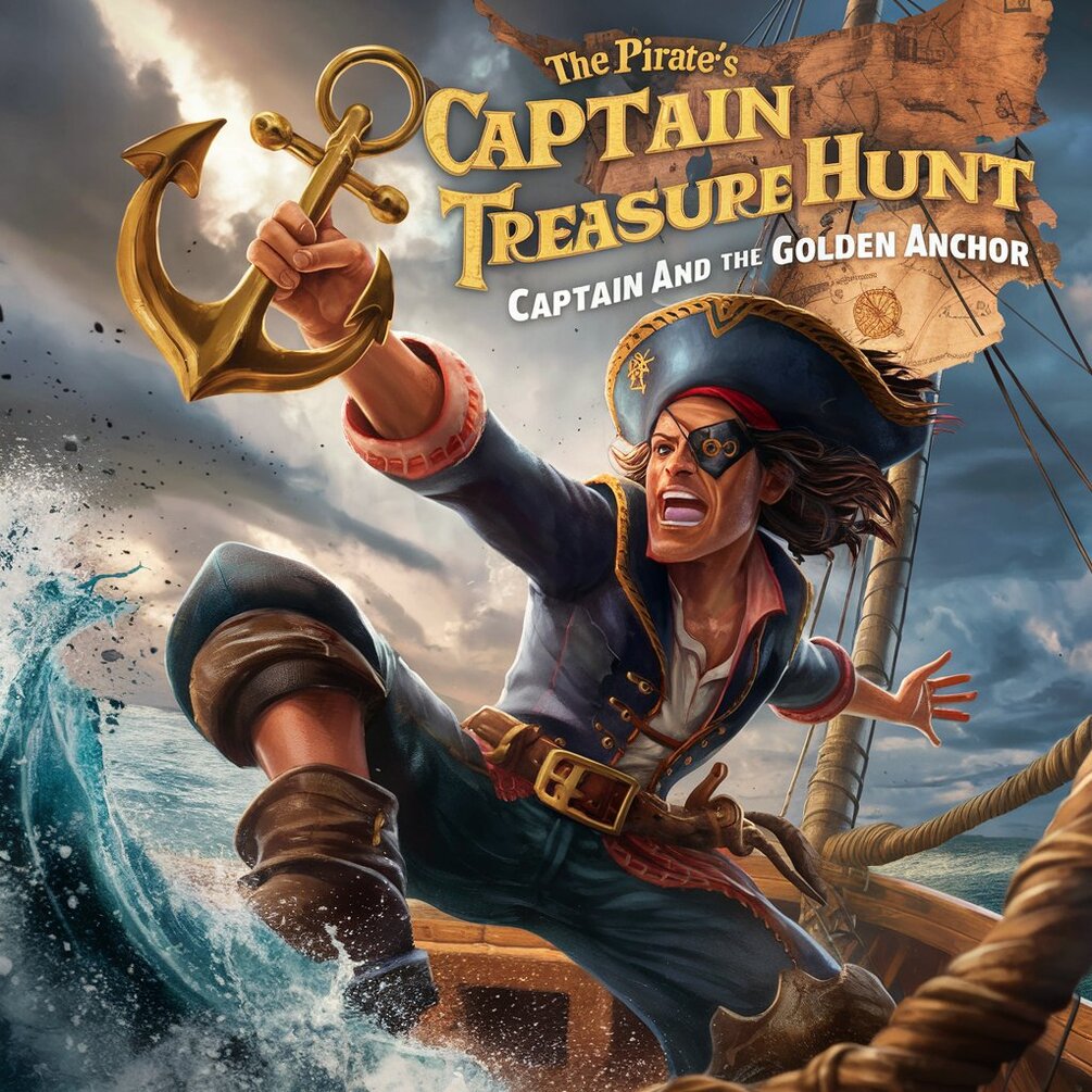"The Pirate's Treasure Hunt: Captain Amr and the Golden Anchor"
