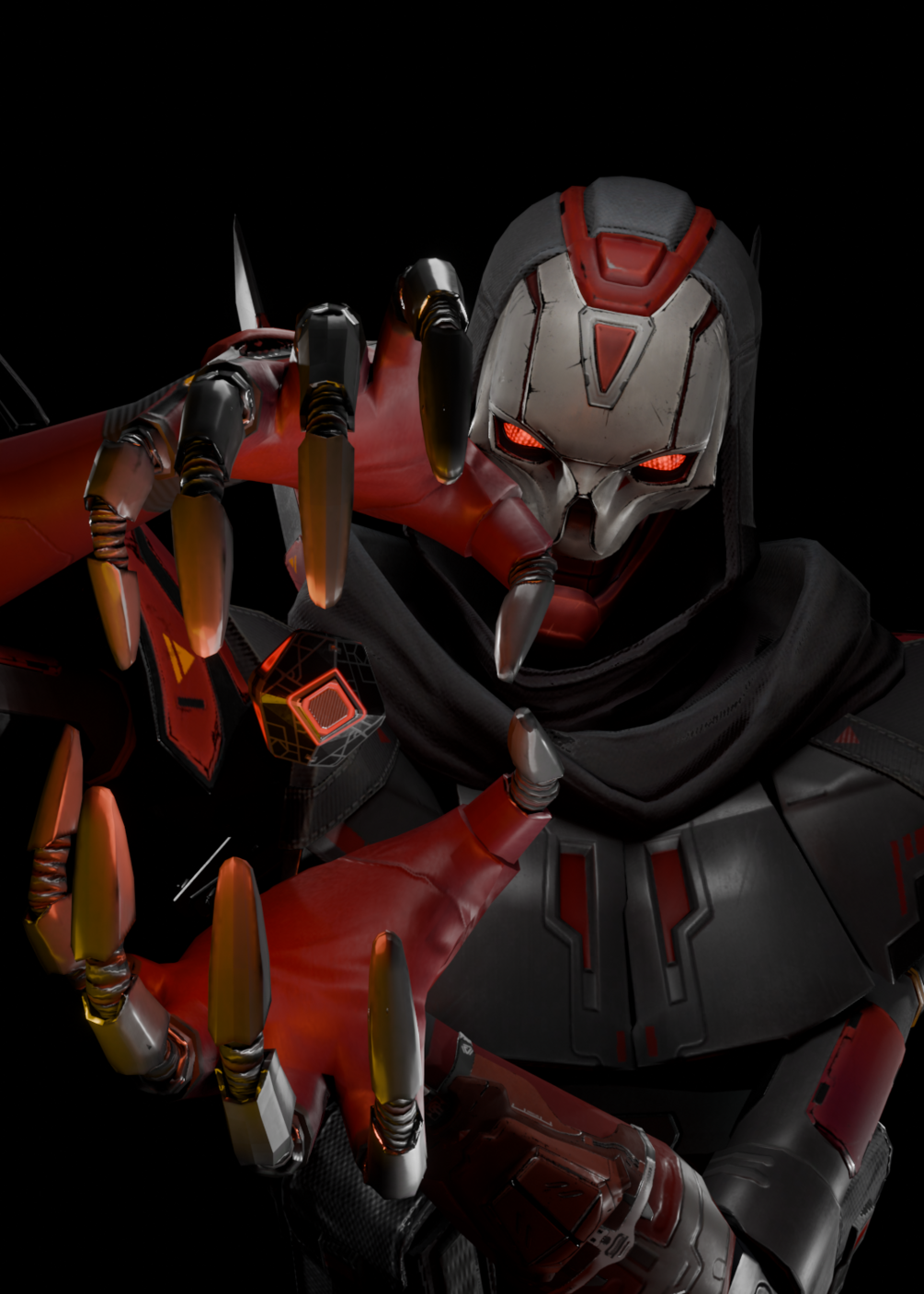 Revenant Reborn Rig With FK/IF Controls (Blender)