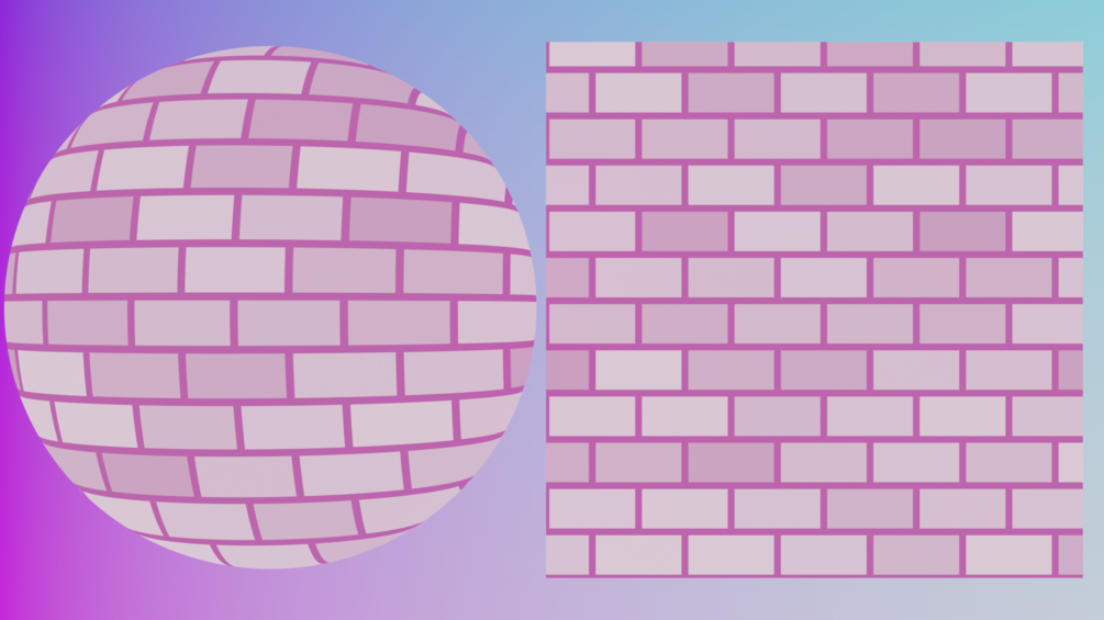 Procedural Cartoon Brick Material For Blender