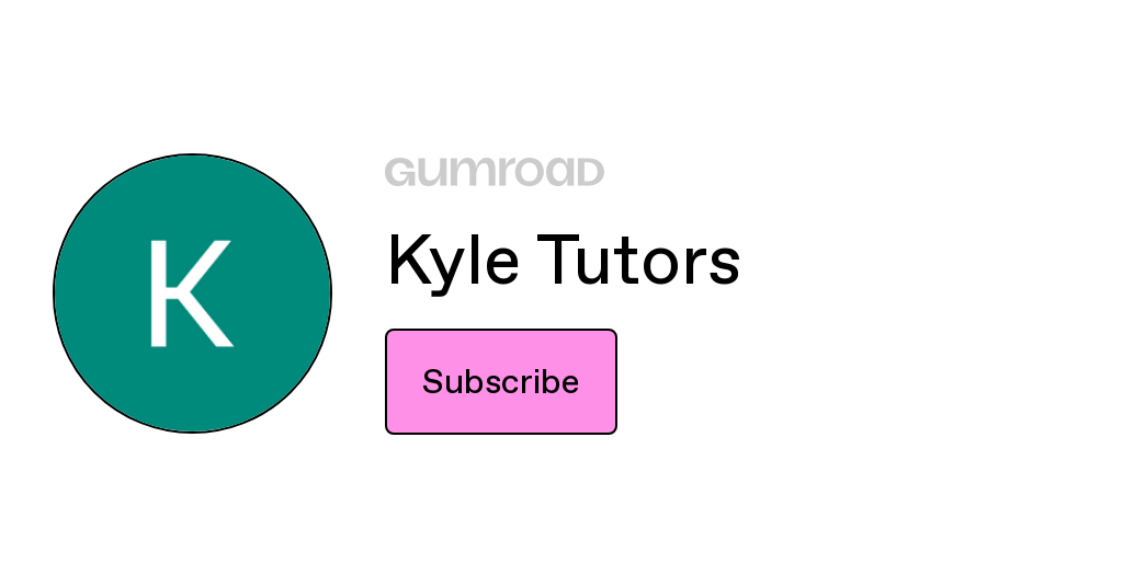 Kyle Tutors