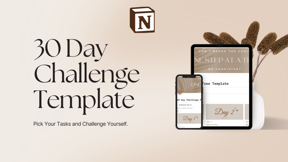 30 Day Challenge Notion Template