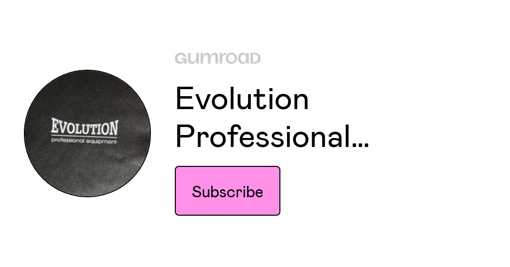 Evolution Professional Equipment