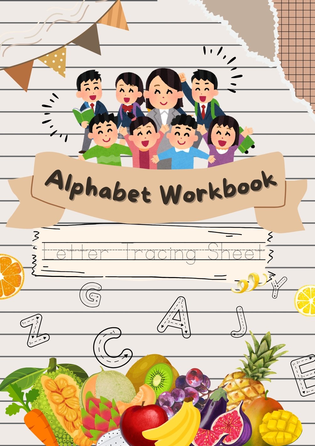 Little Learners: ABCs and 123s - Alphabet Tracing Workbook
