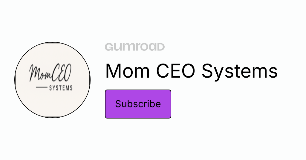 Mom CEO Systems