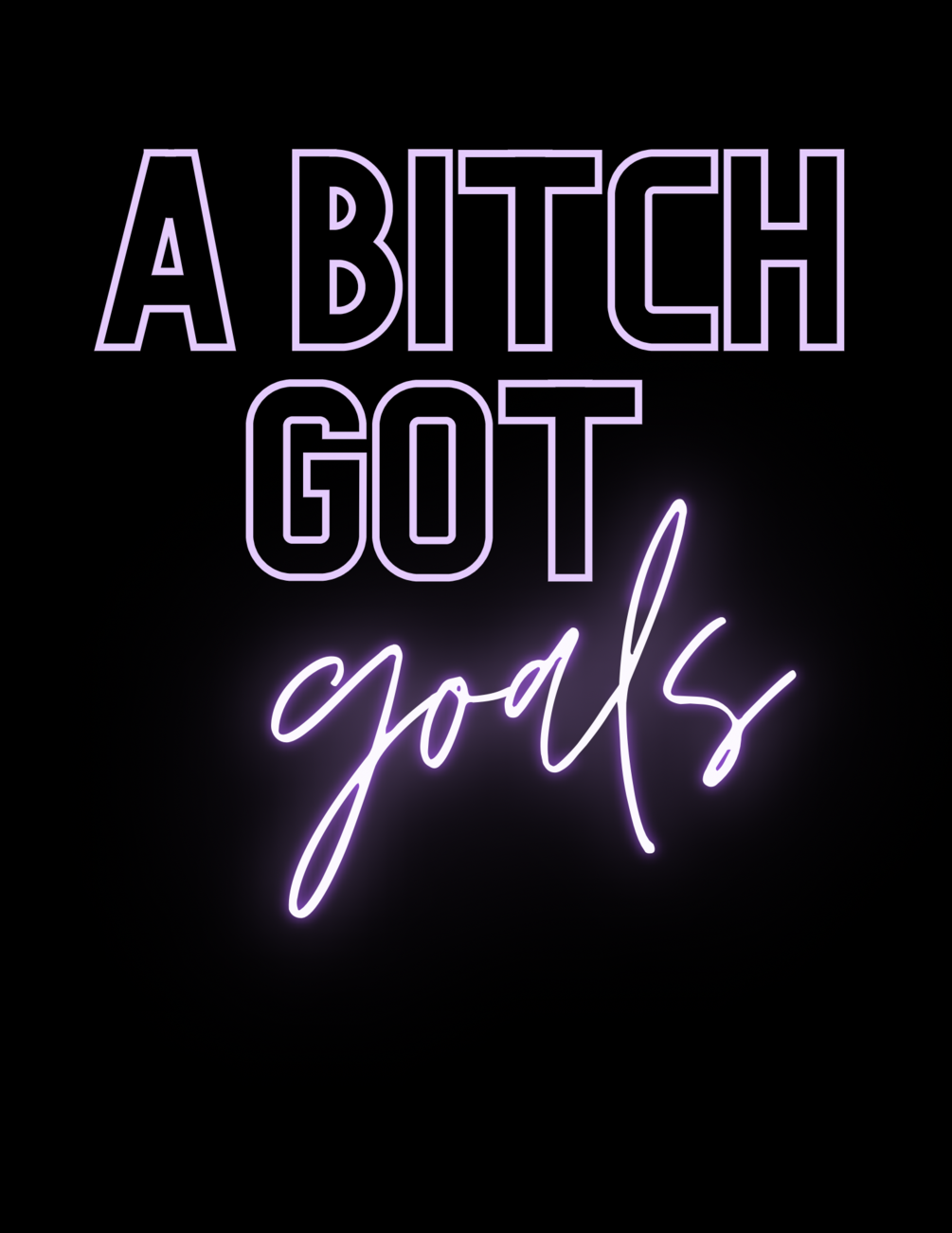 B Got Goals - purple