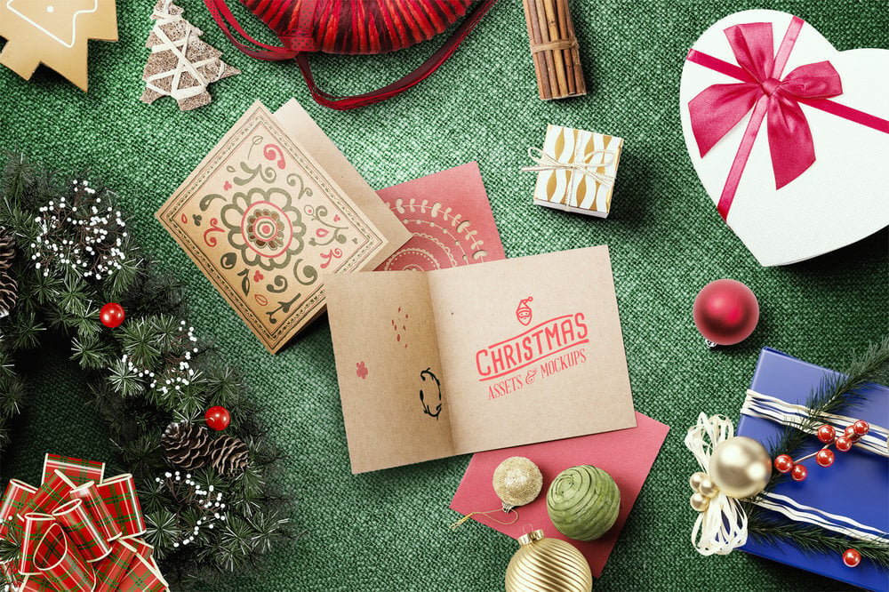 Christmas Assets And Mockups Free Demo