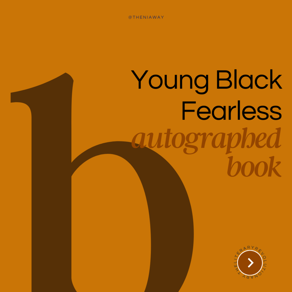 Young Black Fearless Book | Autographed Copy