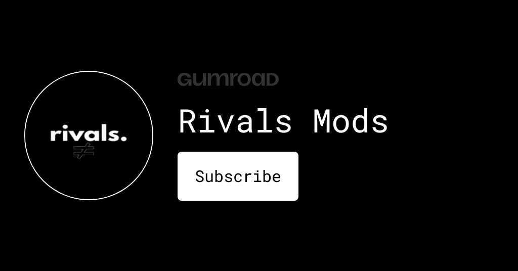 Rivals Mods