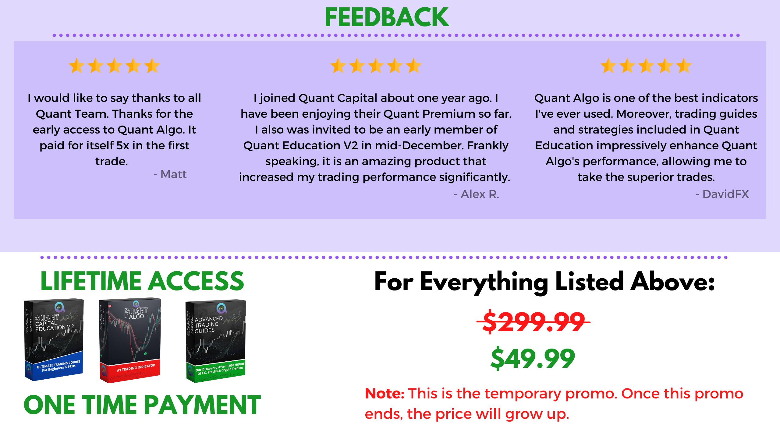 Quant Education V2 (QuantAlgo + Day Trading Course + Advanced Guides)