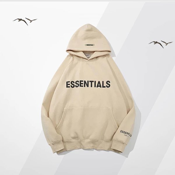 Essentials Apricot Hoodie (plush)