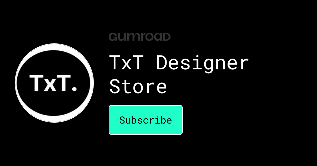 TxT Designer Store