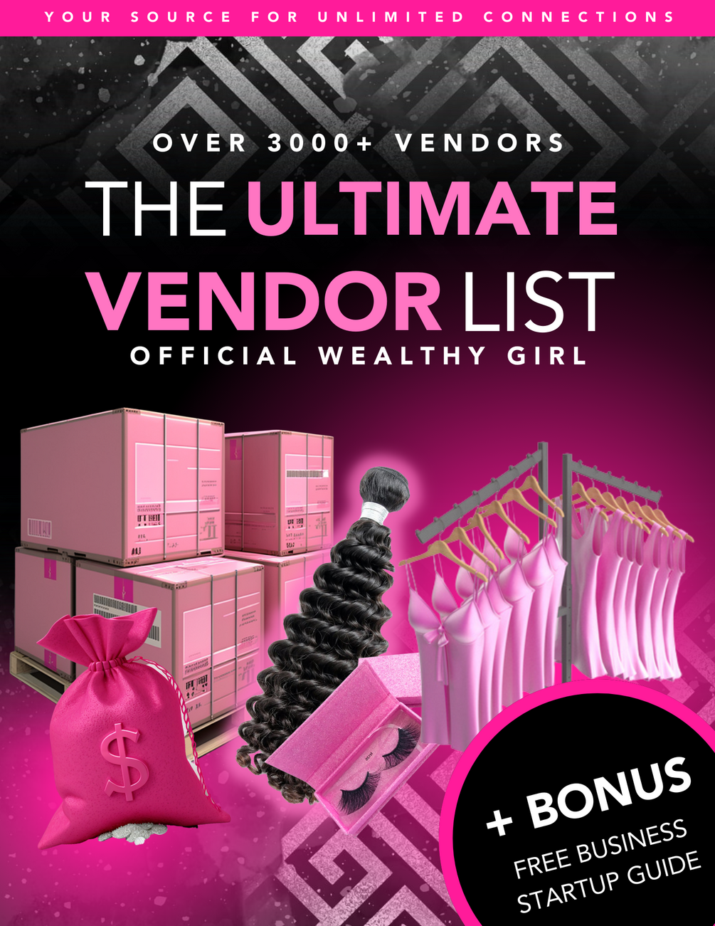 OVER 3000+ VENDORS THE ULTIMATE VENDOR LIST