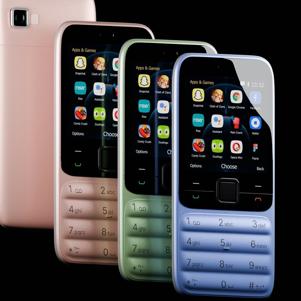 3d Model Cell Phone Semi Smart