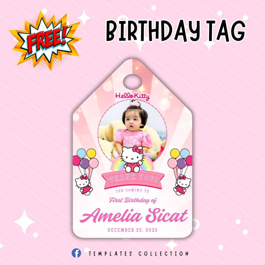 FREE BIRTHDAY TAGS TEMPLATE