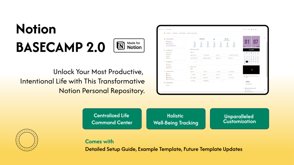 Basecamp 2.0: Your Central Life Command Center
