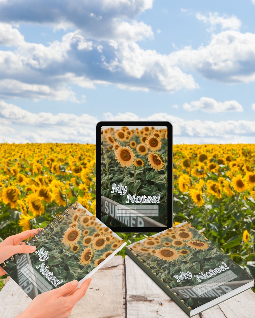 ☀️ Summer Season Digital Note Books