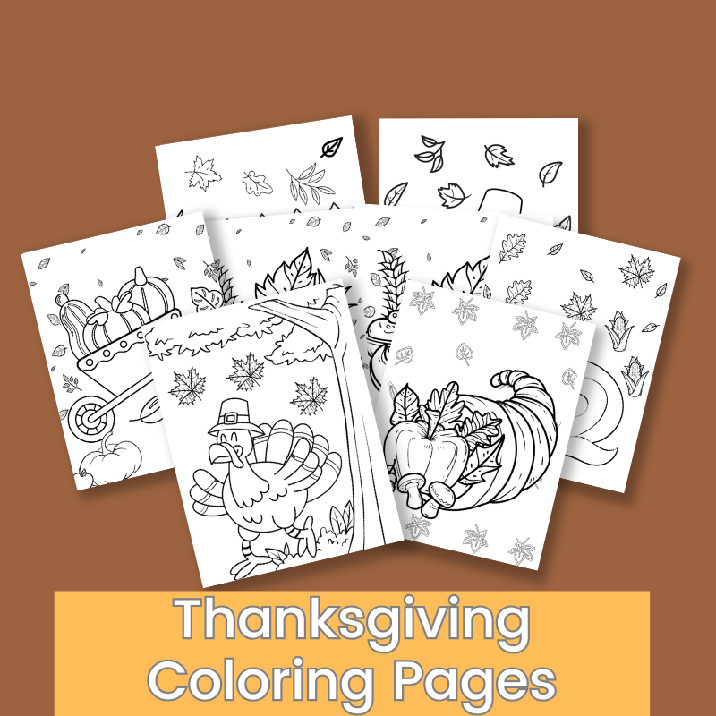 Thanksgiving Coloring Pages