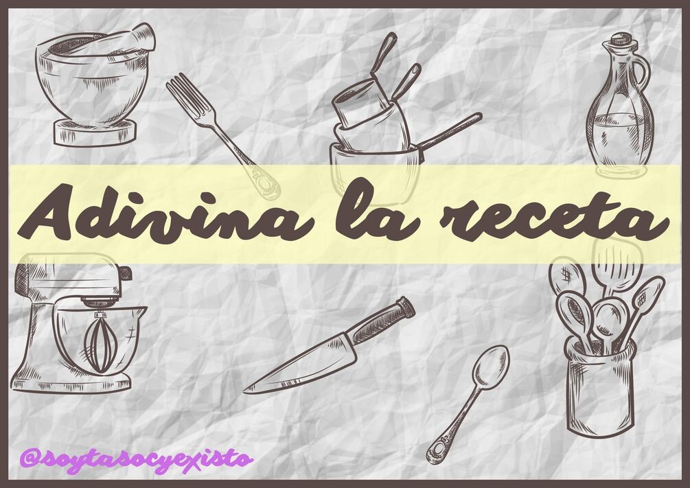 ADIVINA LA RECETA