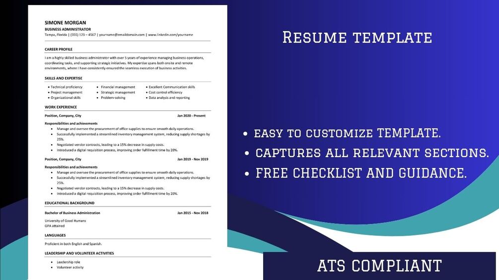 Resume Templates and Resume Crafting Guidance