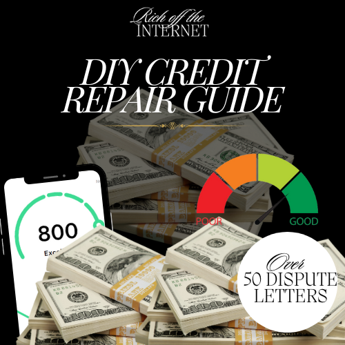 DIY CREDIT REPAIR/DONE FOR YOU DISPUTE LETTERS
