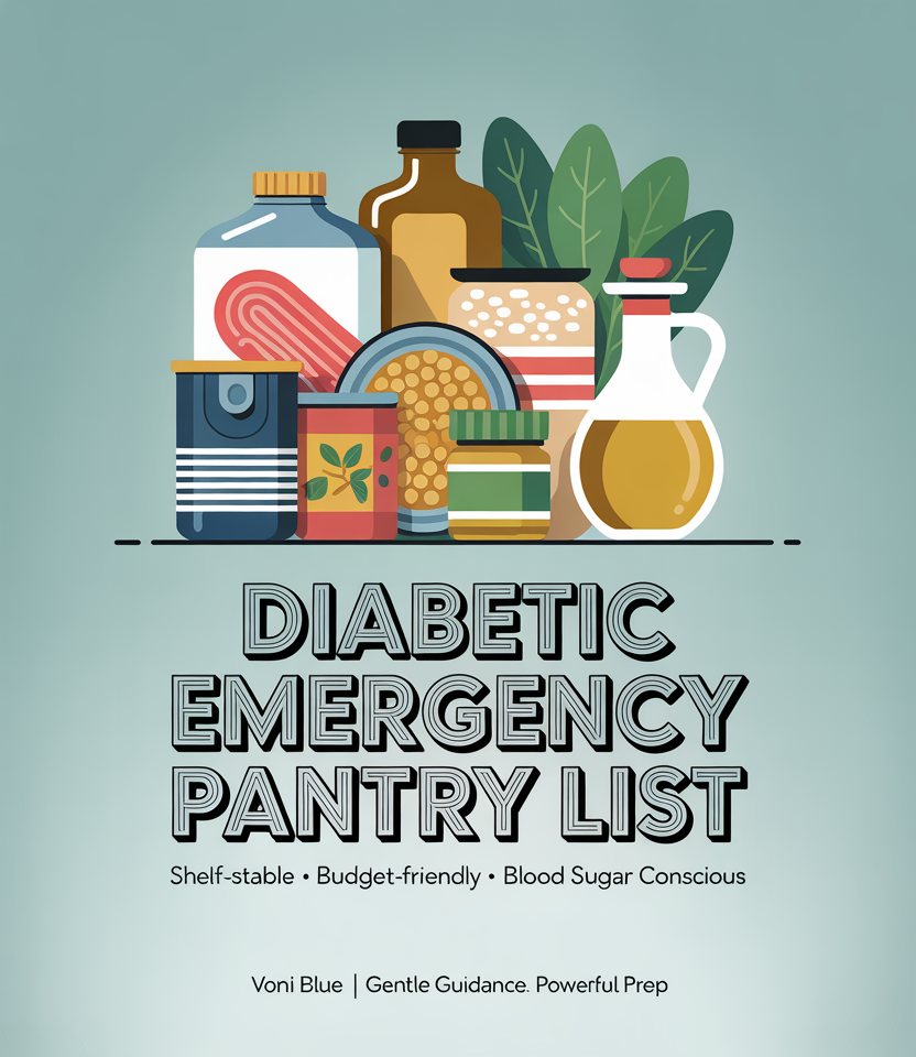 Diabetic Emergency Pantry List – Affordable & Shelf-Stable Guide (2 ...