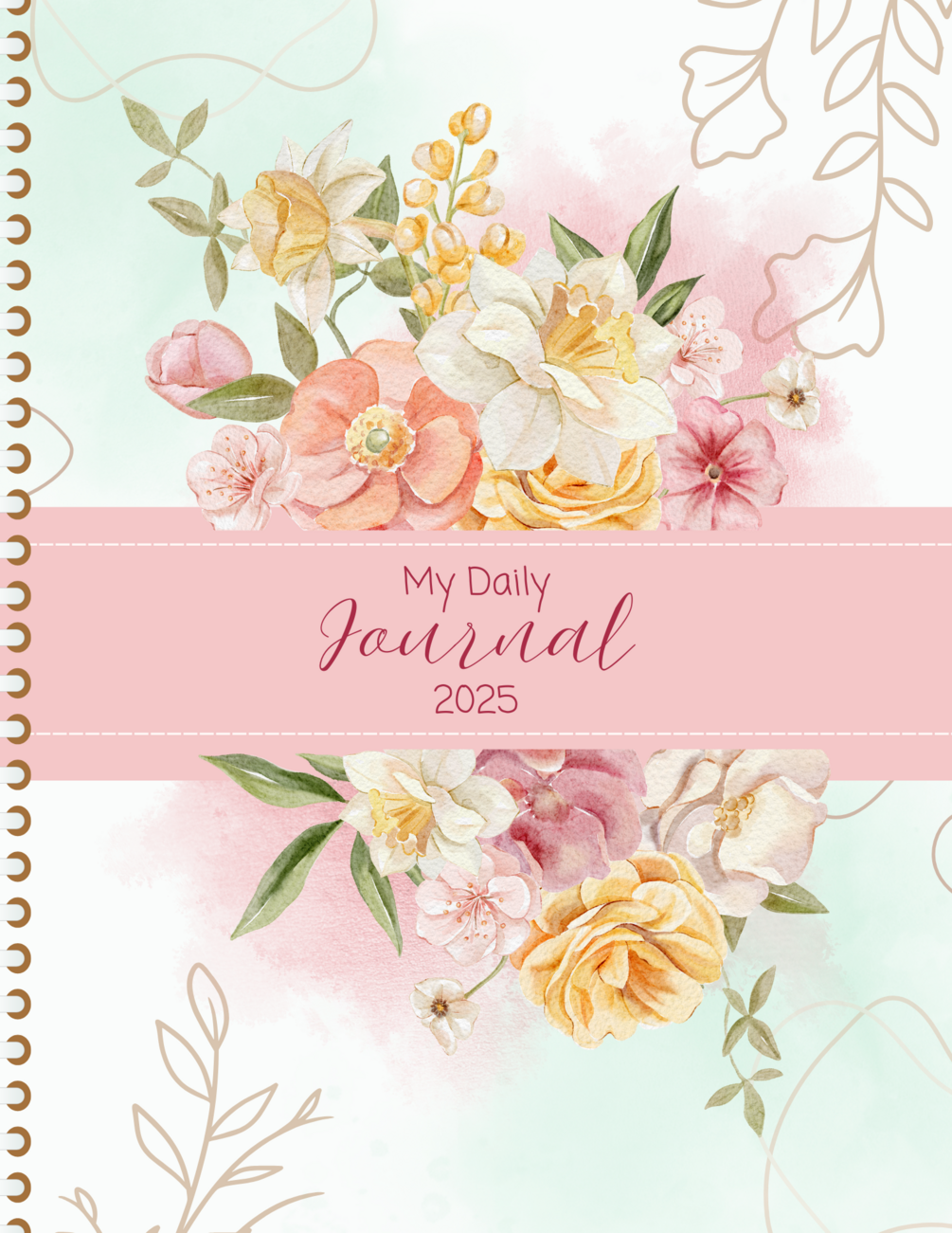 Daily Journal Layout – Printable & Editable