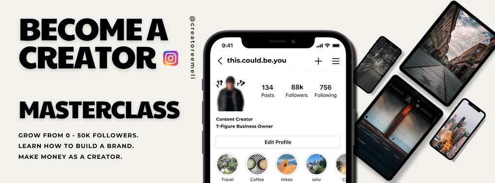Become a Creator - Masterclass