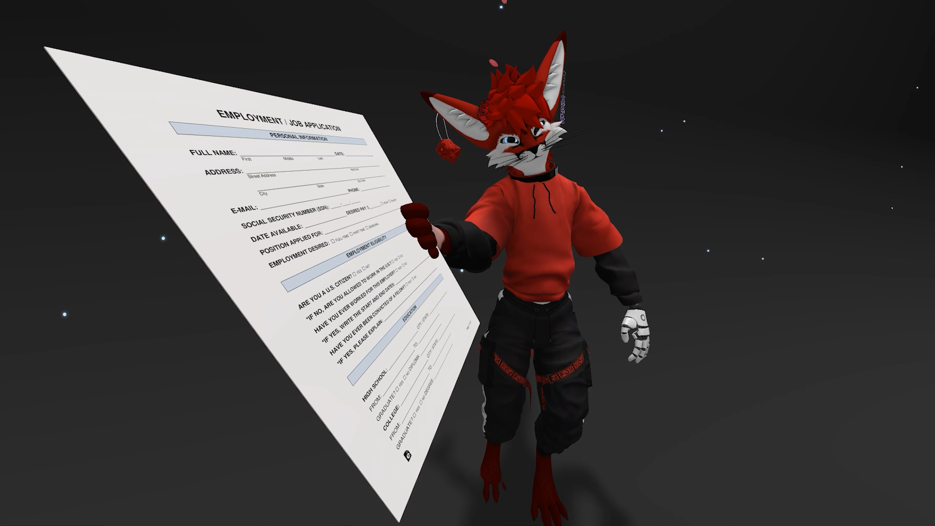 LF: Job Application Meme [VRChat] | RipperStore Forums