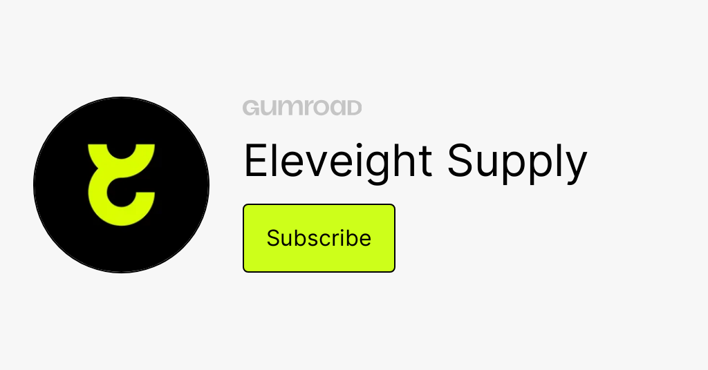 Eleveight Supply