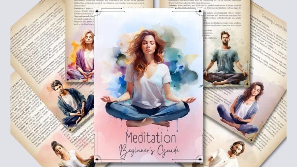 Meditation Beginner's Guide. Basics. Printable
