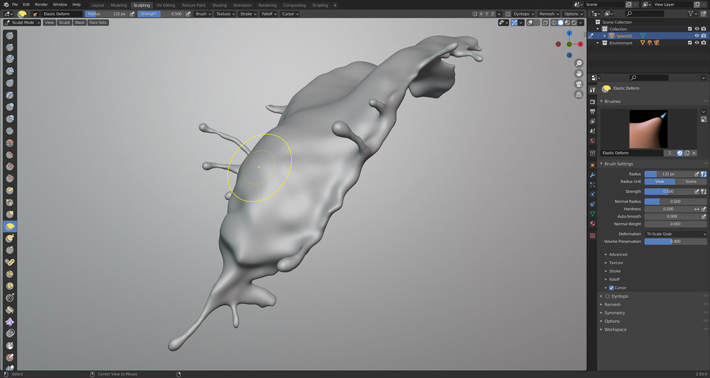 Liandi CGI Splash Pack - add 3d splashes to your product renders!