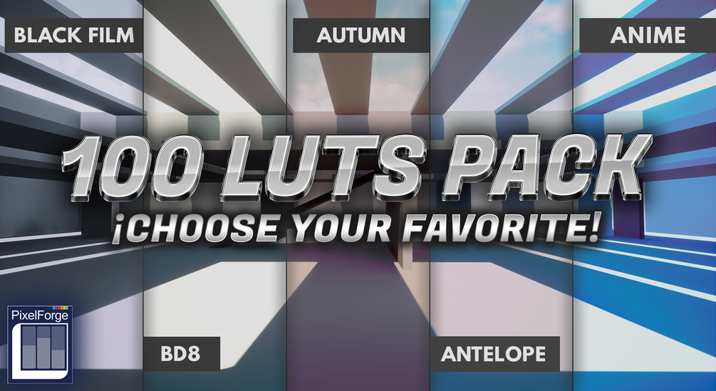 100 Luts Pack