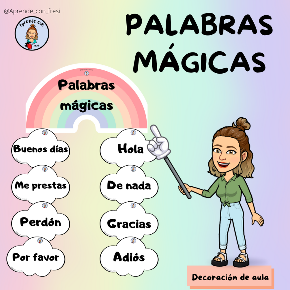🌈PALABRAS MÁGICAS🌈