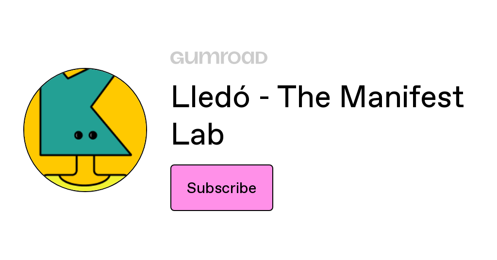 Lledó - The Manifest Lab