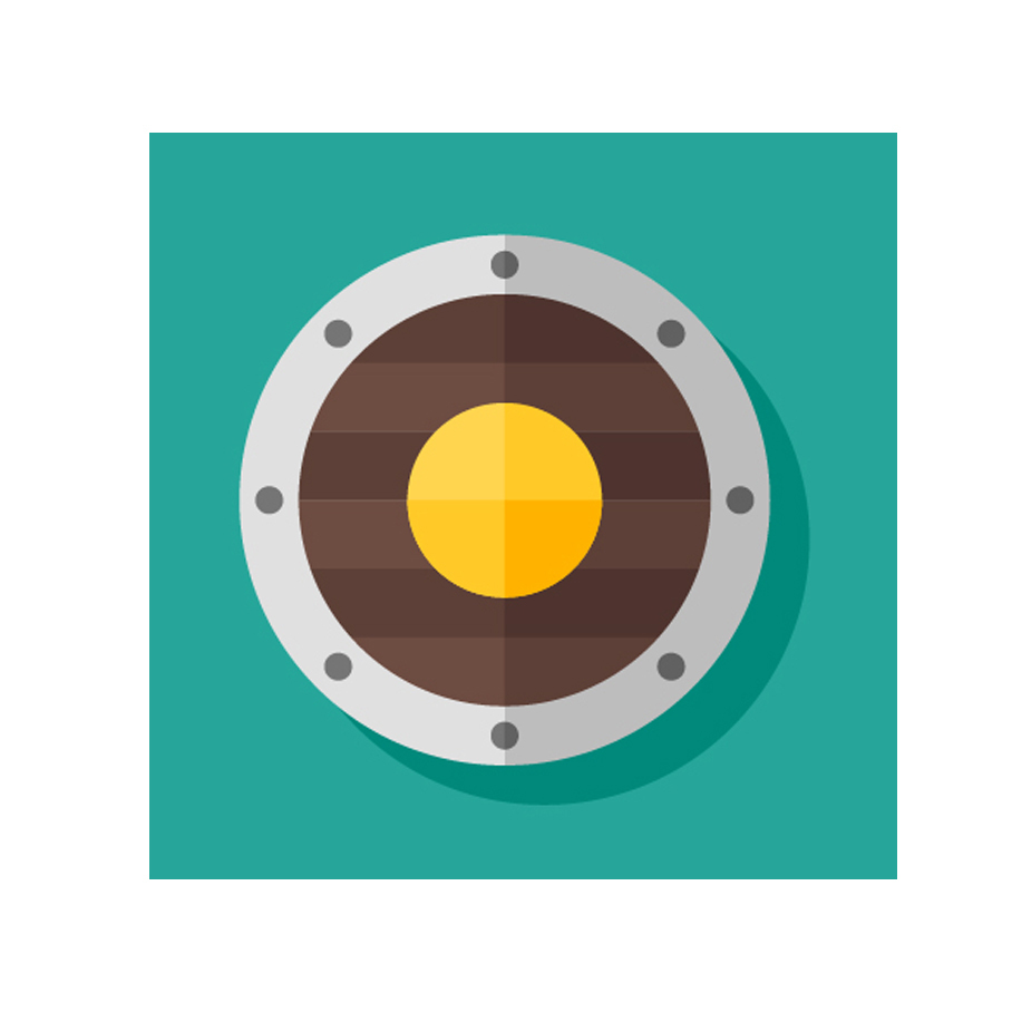 Round shield, Knight's Shield.