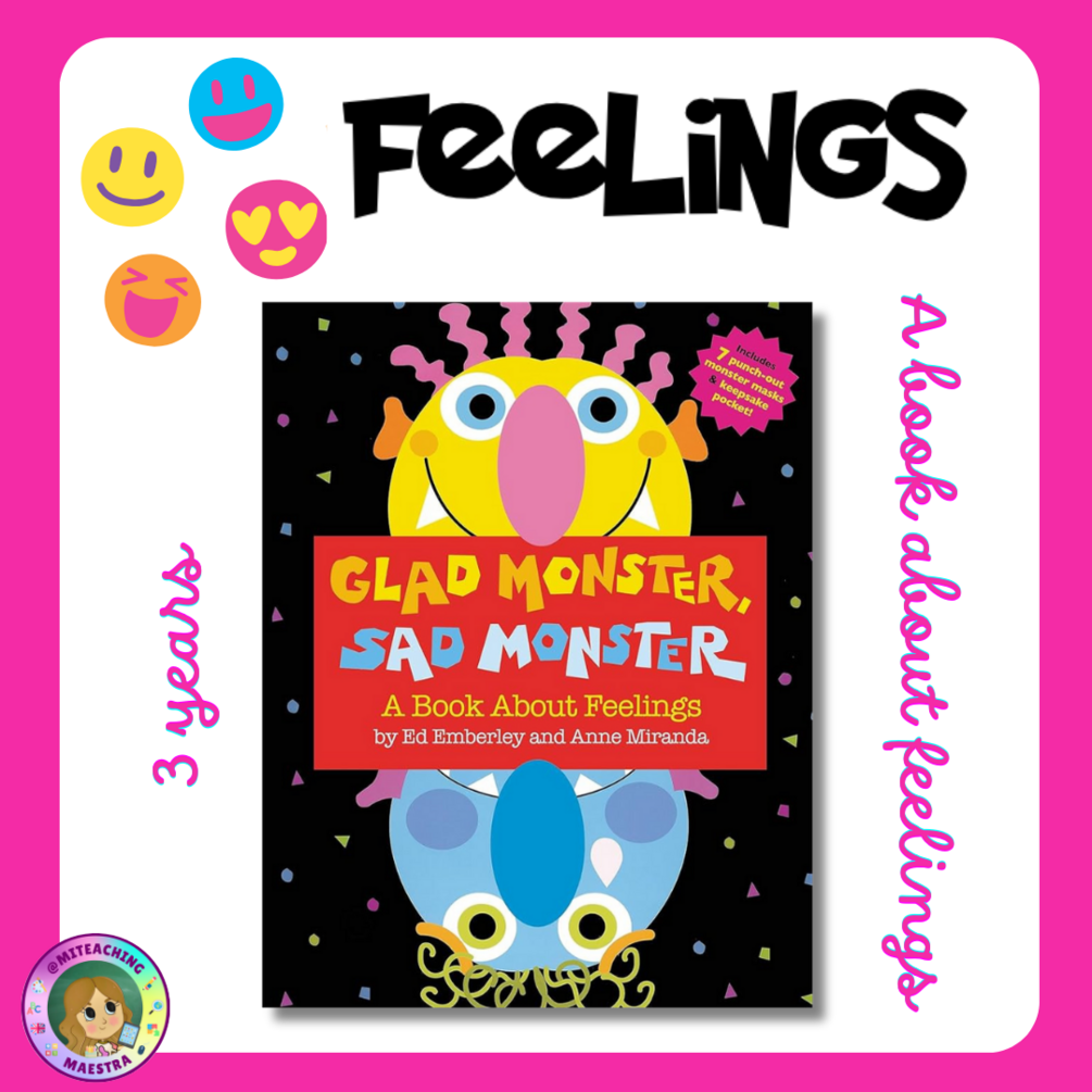 STORYTELLING: Glad monster, sad monster