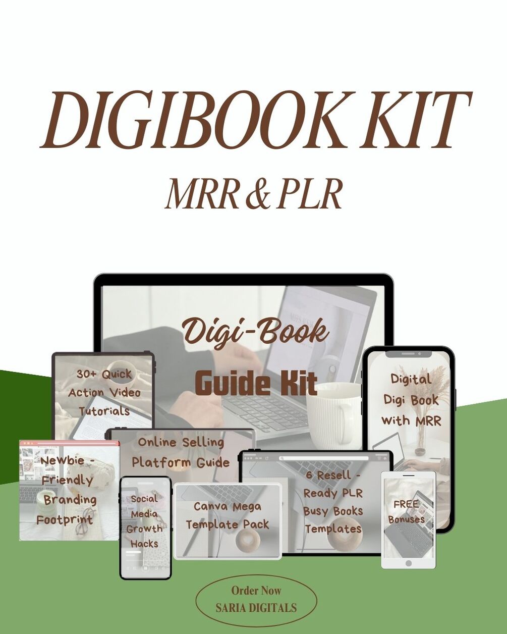 Digi-Book Kit by Saria Digitals