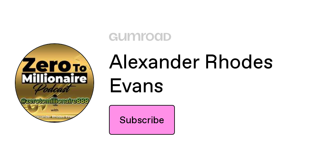 Alexander Rhodes Evans